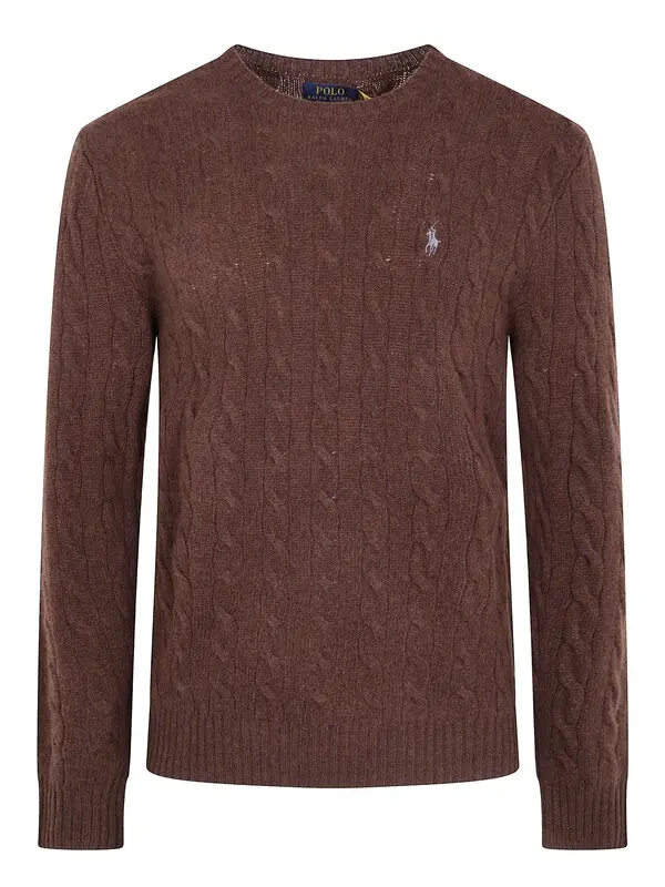 Polo Ralph Lauren Long Sleeve Pullover - Brown