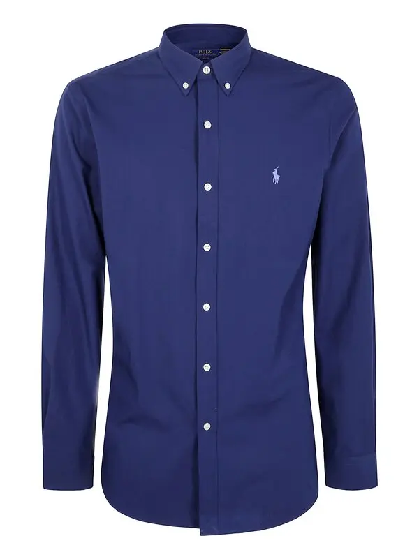 Polo Ralph Lauren Long Sleeve Sport Shirt - Blue