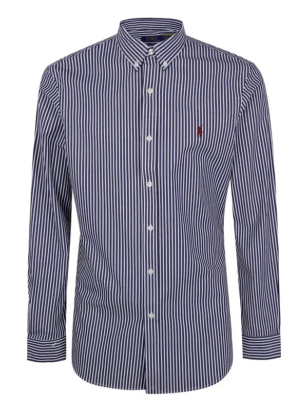 Polo Ralph Lauren Long Sleeve Sport Shirt - Blue