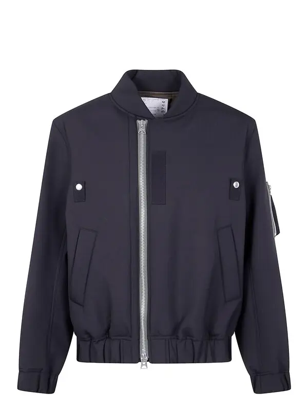 Sacai Suiting Blouson - Black