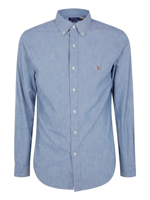 Polo Ralph Lauren Long Sleeve Sport Shirt - Blue