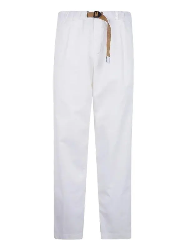 WHITE SAND Long Trousers - White