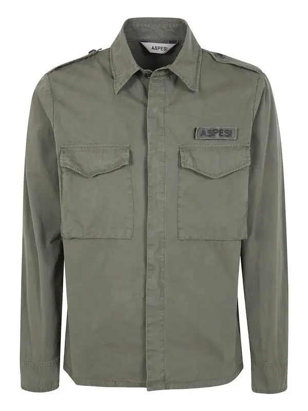 Aspesi Field Shirt' Shirt - Green