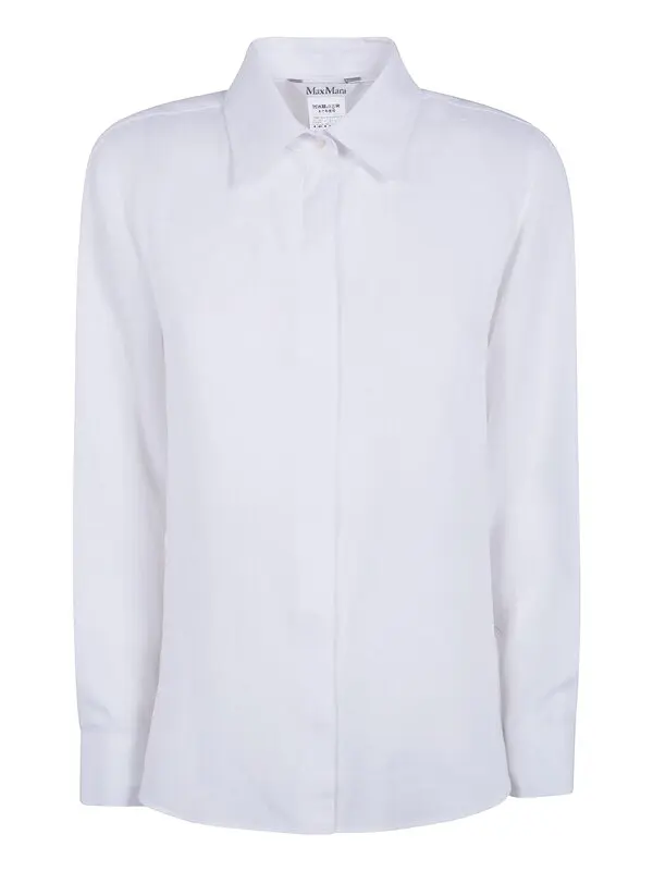 Max Mara Falasco Linen Shirt - White