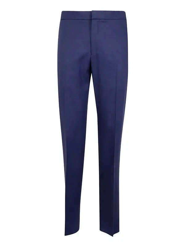 Zegna Lux Leisurewear Trousers - Blue