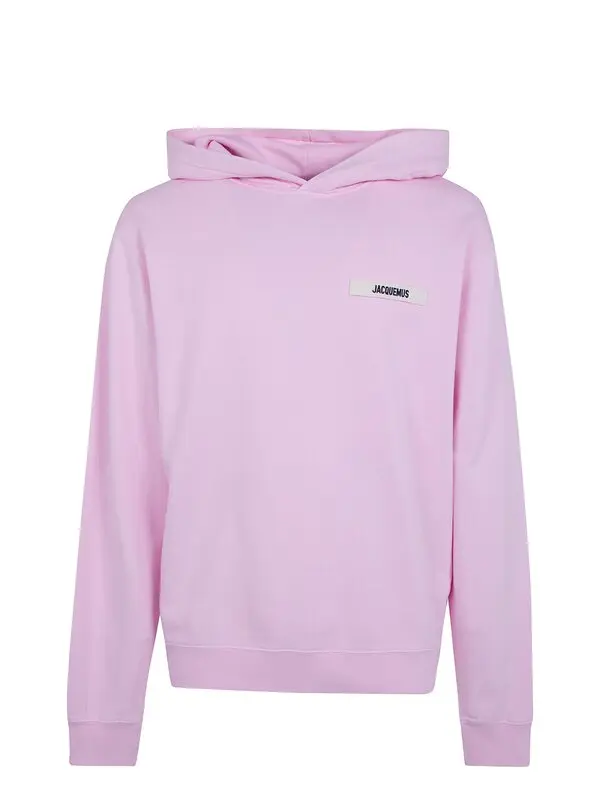 Jacquemus Le Hoodie Gros Grain - Pink