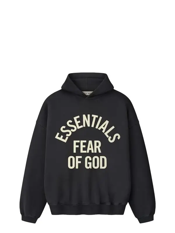 Fear Of God Campus 90`s Hoodie - Black