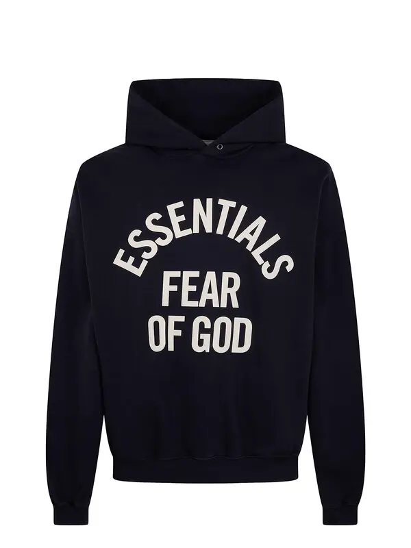 Fear Of God Campus 90`s Hoodie - Black