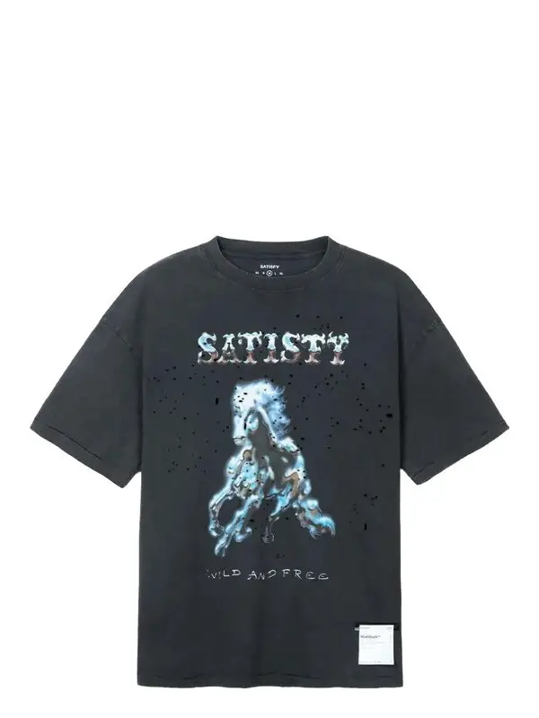 Satisfy Mothtech T-shirt - Black