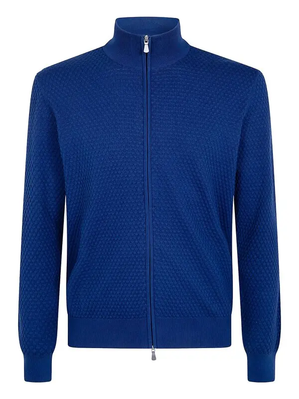 GRAN SASSO Long Sleeve Jacket - Blue