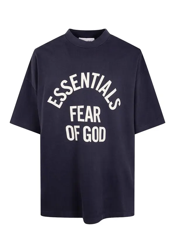 Fear Of God Campus 90`s' Short Sleeve Tee - Black