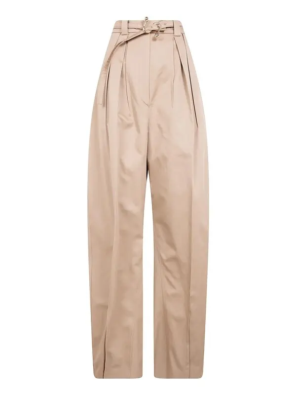 Max Mara Idoneo Wide Leg Trousers - Brown