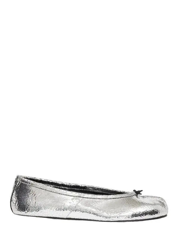 MAISON MARGIELA Tabi Ballerina Shoes - Metallic