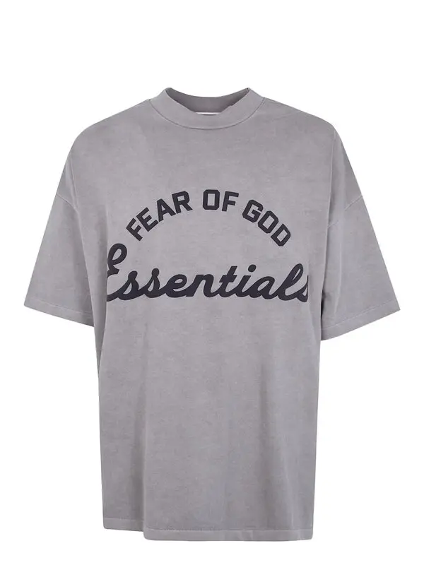 Fear Of God Training 90`s" Short Sleeve Tee - Gray