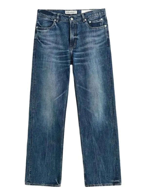 Our Legacy Carlson Cut Jeans - Blue