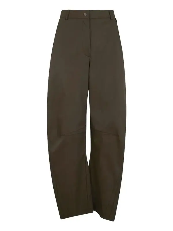 Herno Wide Leg Trousers - Green