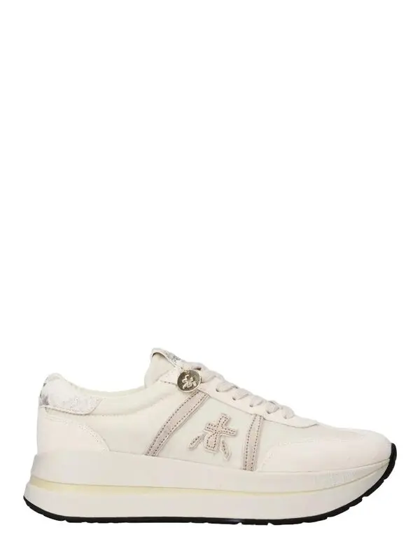 Premiata Bethcoin Leather Sneakers - White