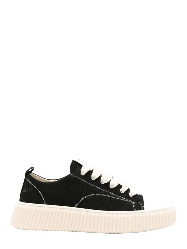 RHUN Treble Canvas Sneakers - Black