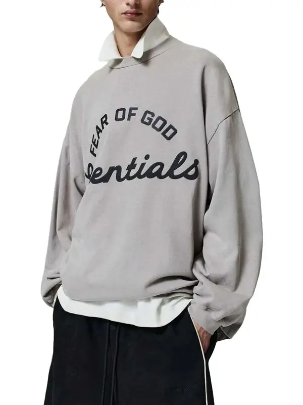 Fear Of God Training 90`s Crewneck Sweatshirt - Gray