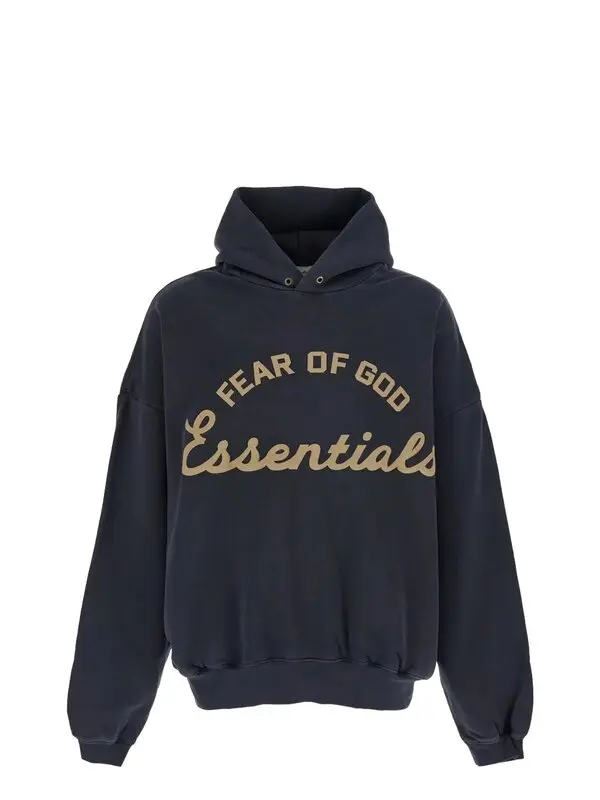 Fear Of God Relaxed Fit 90`s Hoodie - Black