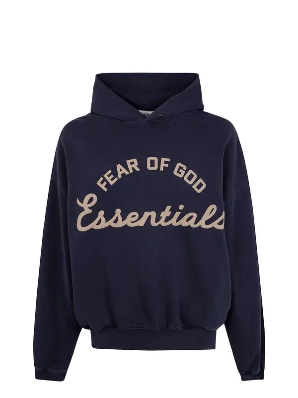 Fear Of God Relaxed Fit 90`s Hoodie - Black