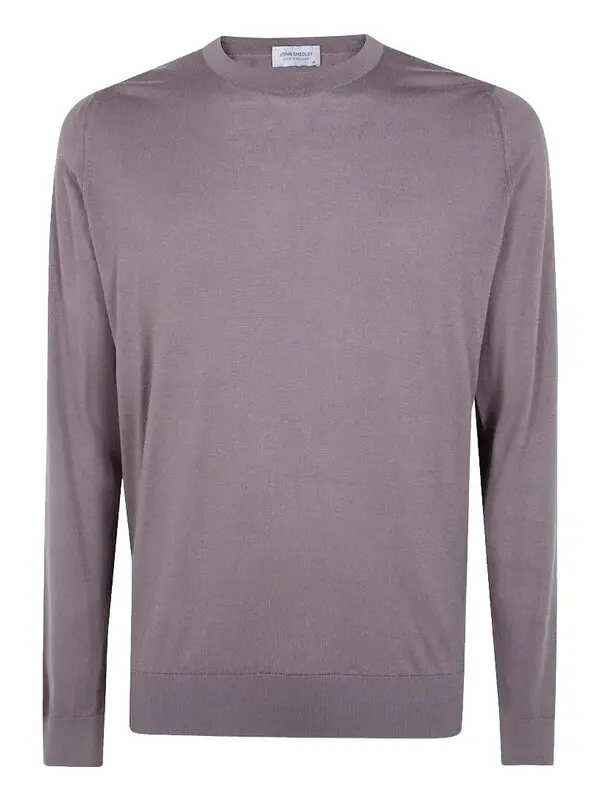 John Smedley Rowland Crewneck Pullover - Brown