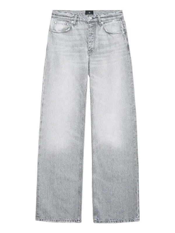 ANINE BING Hugh' Jeans - Gray