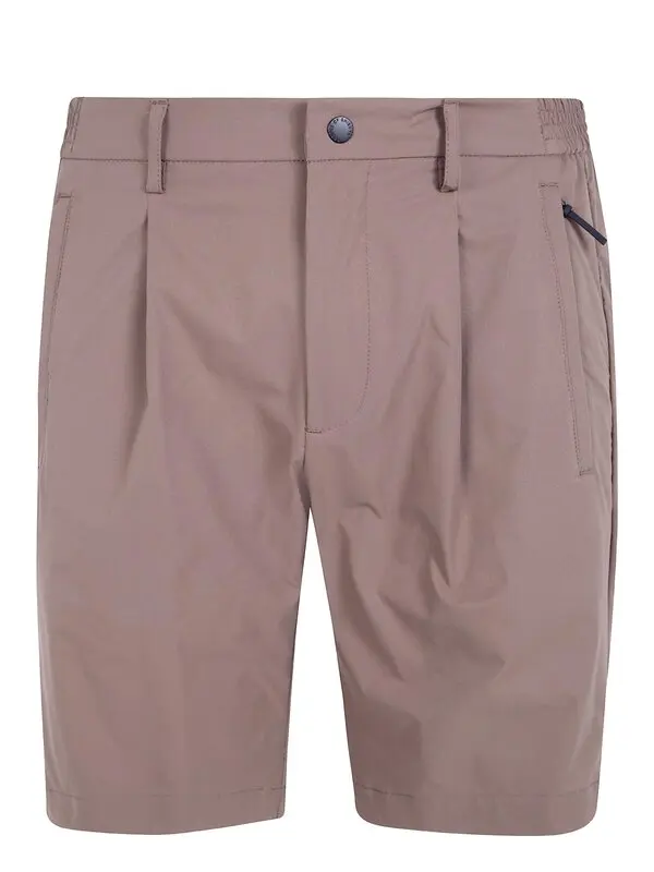 PEOPLE OF SHIBUYA Brak Bermuda Trousers - Brown