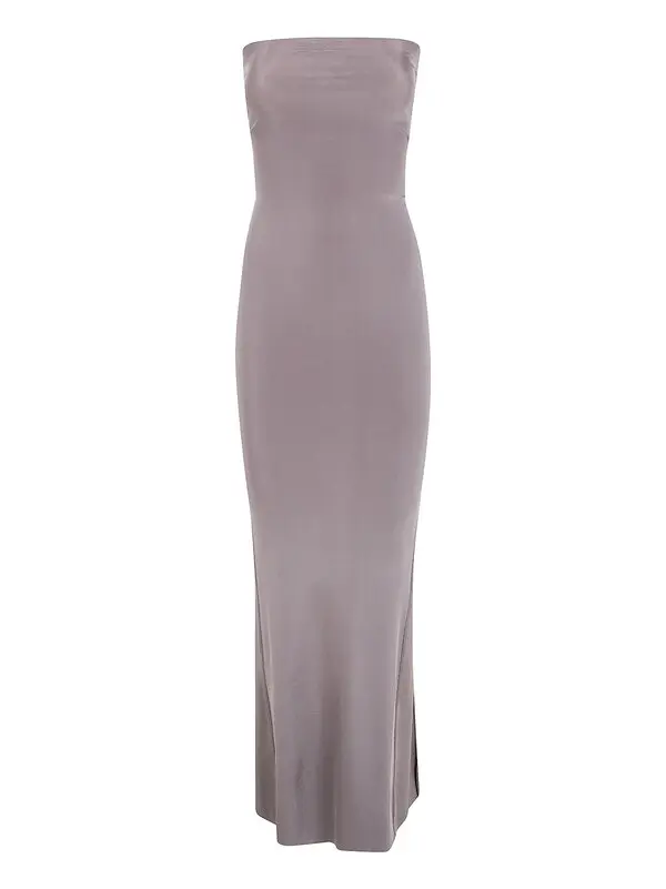 Rick Owens Dirt Coda Long Skirt - Gray