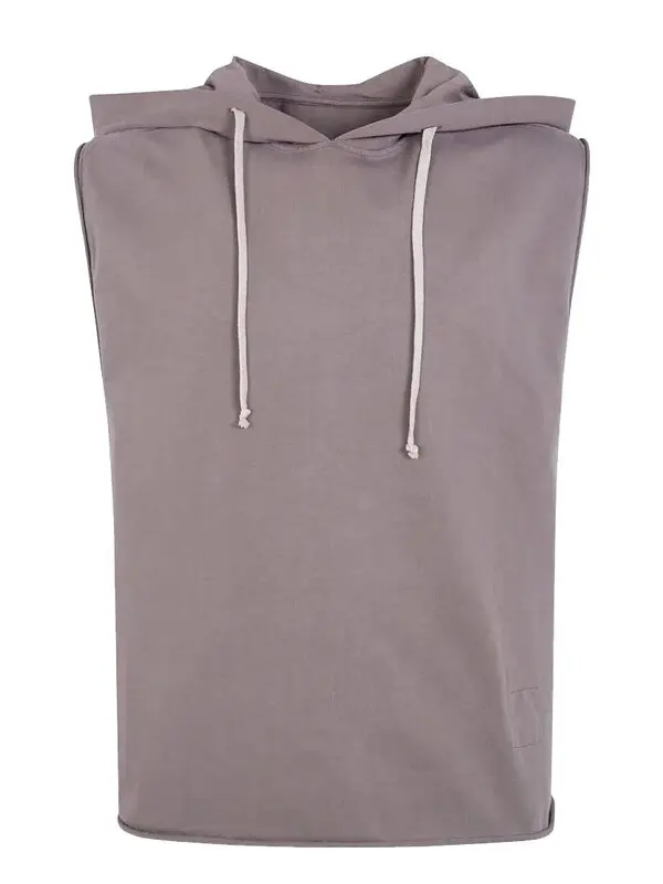 Rick Owens Hooded Tunic - Gray