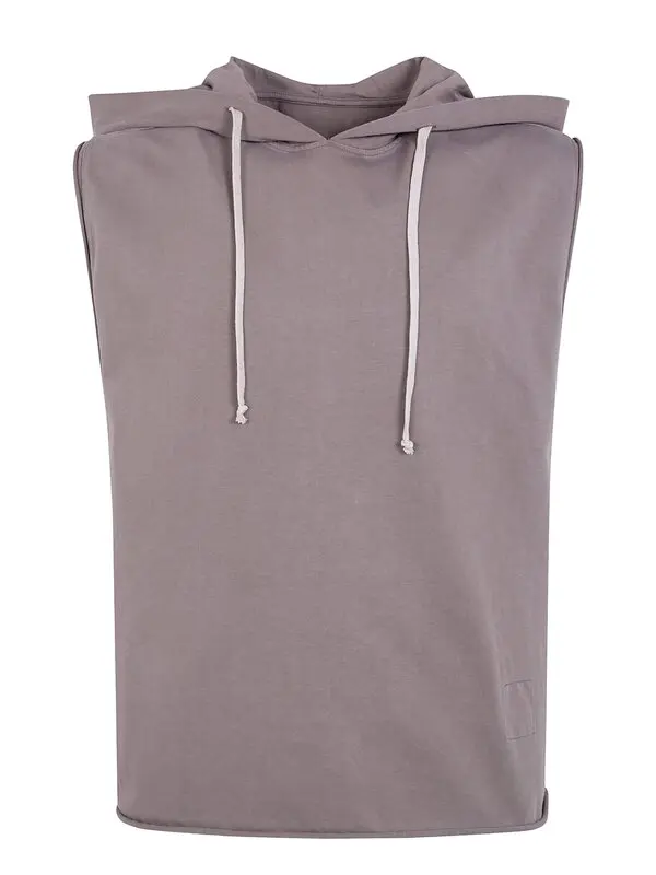 Rick Owens Hooded Tunic - Gray