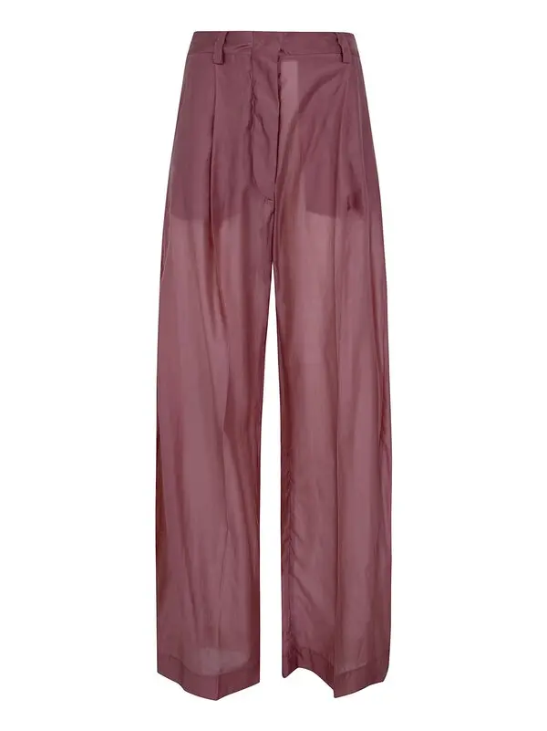 THELATEST Billie Light Mussola Trousers - Pink