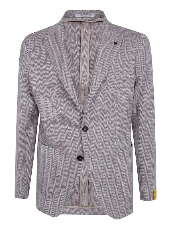 Tagliatore Montecarlo Jacket - Gray