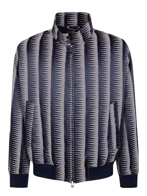 Emporio Armani Blouson Jacket - Blue