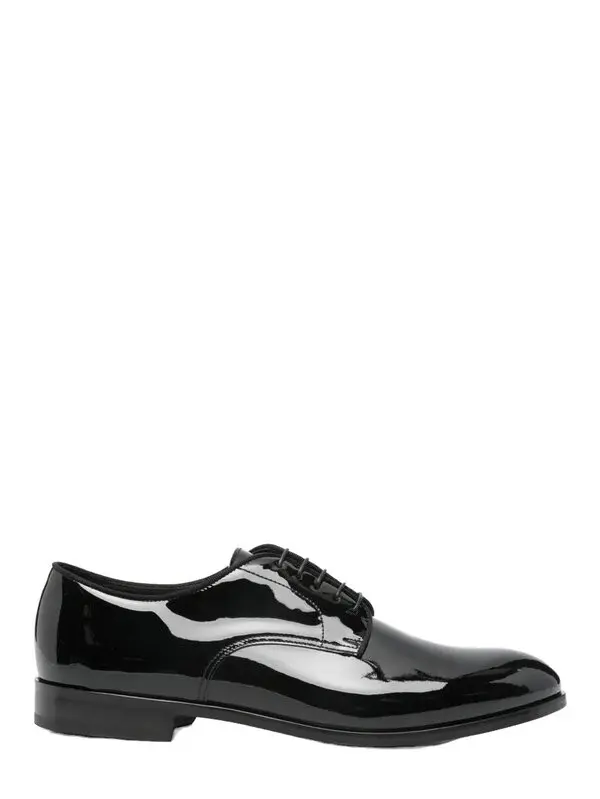 DOUCAL'S Derby Lace-up Shoes - Black