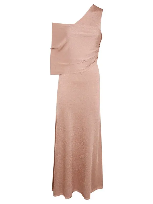 TWINSET Long Dress - Brown