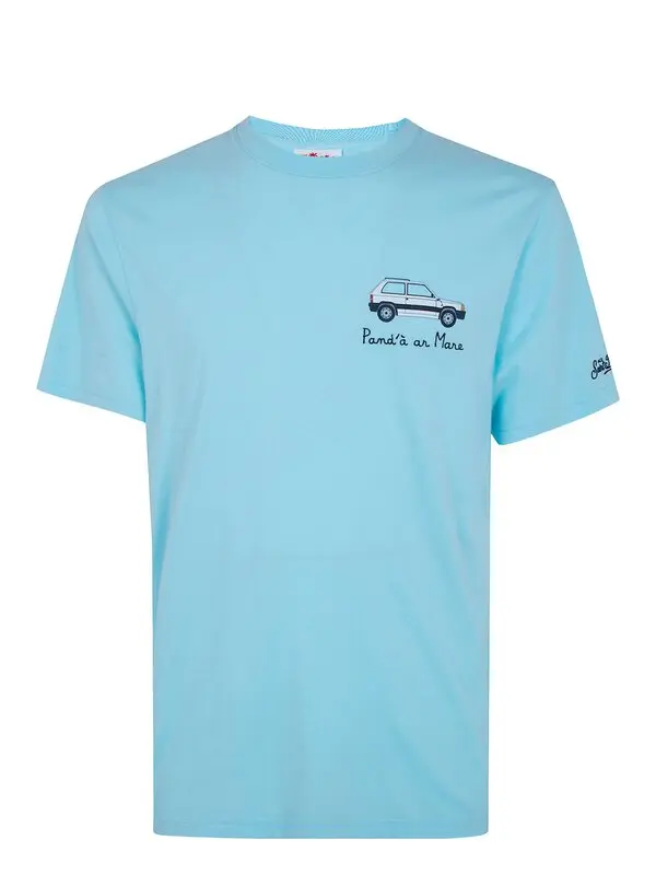 MC2 SAINT BARTH Portofino Panda Ar Mare T-shirt - Blue