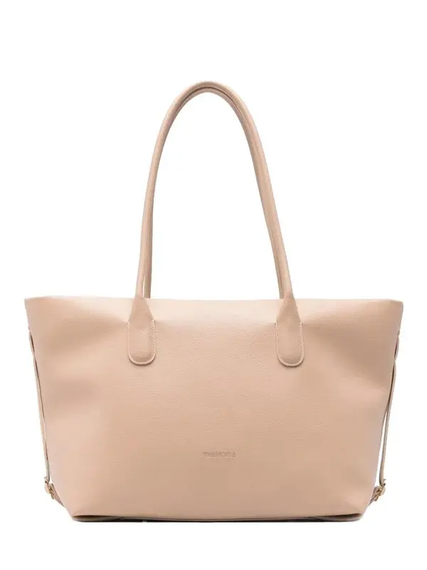 THEMOIRE Tallia Shopper Bottalato Corn Bag - Beige