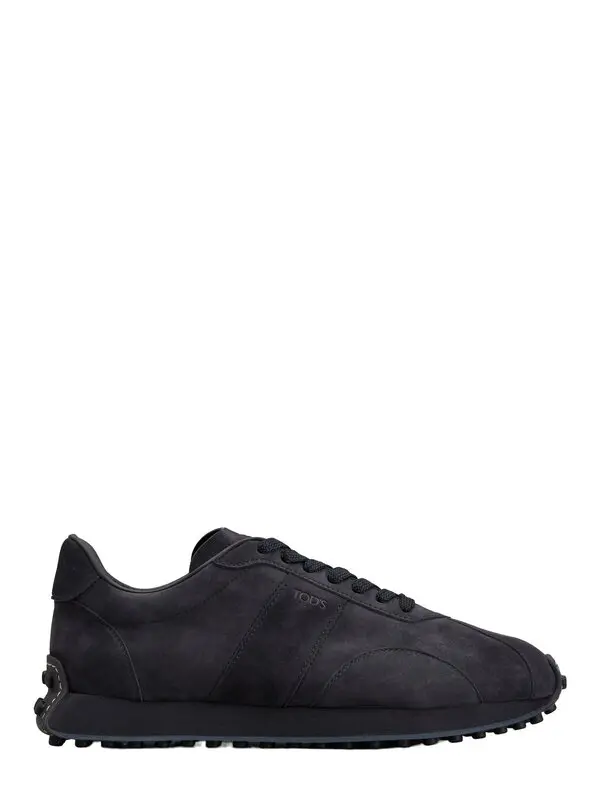 TOD'S T Vintage Pashmy Suede Sneakers - Blue