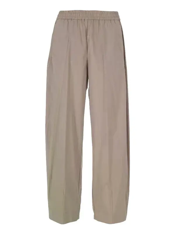 Herno Elasticated Waistband Trousers - Neutrals