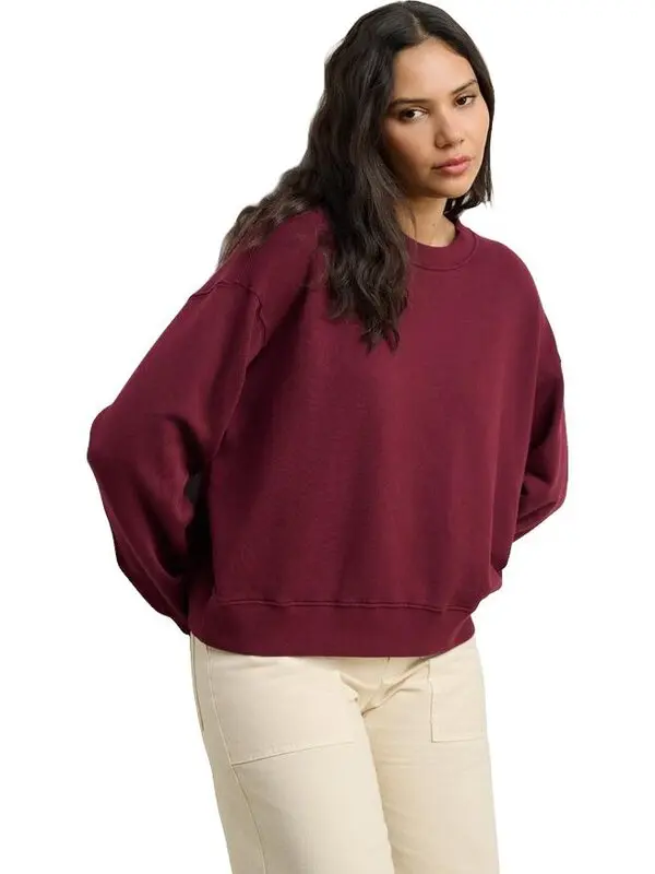 Velvet By Graham & Spencer Yoko Sweatshirt - Brown