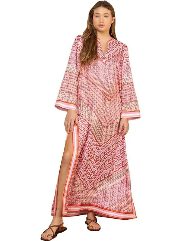 Hale Bob Aleyna Maxi Dress - Red