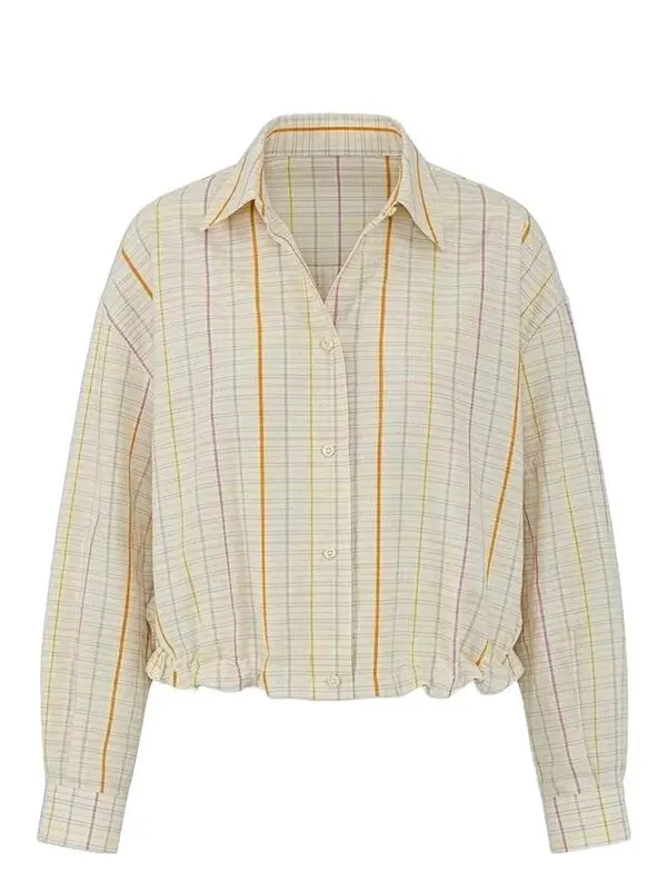 CALLAS MILANO Lille Blouson Hem Shirt - Natural