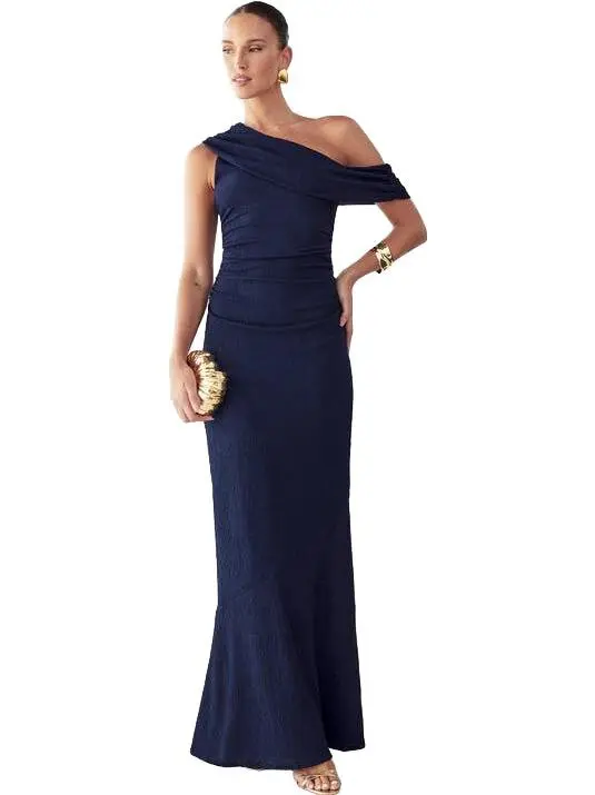 BWLDR Saint Maxi Dress - Navy Blue