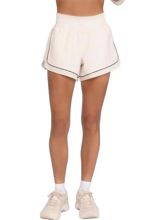 FORE-TÉ CLUB ATTIRE Dawson Athletic Short - Ecru