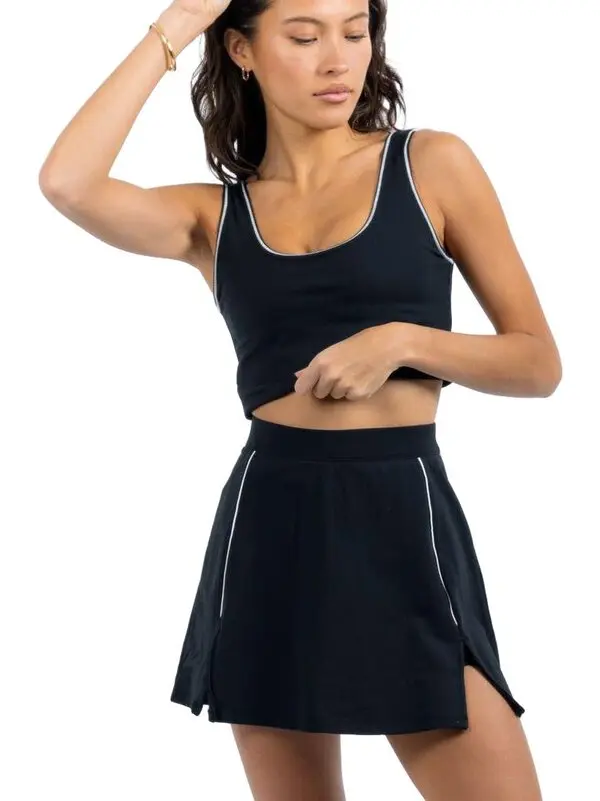 FORE-TÉ CLUB ATTIRE Athletic Skirt - Black