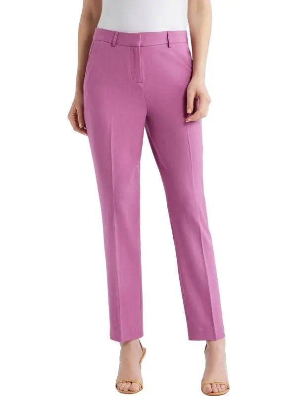 TAHARI ASL Tapered Pants - Rosette