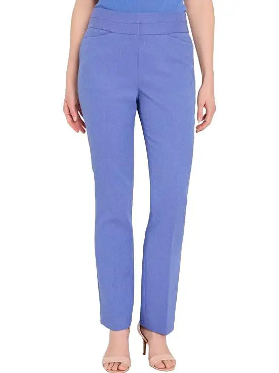 TAHARI ASL Bell-bottom Trousers - Deep Peri