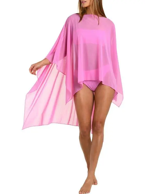 SUNSHINE 79 Mesh Cover-up Top - Blush