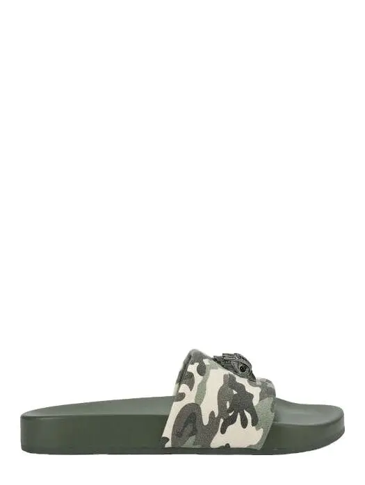 Kurt Geiger Brockwell Slide Sandal - Open Green